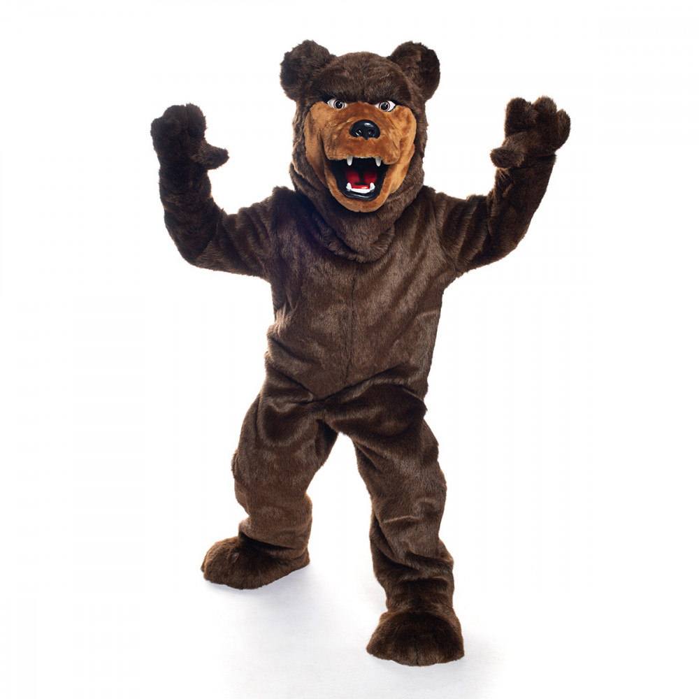 Grizzly Bear Mascot Costume 606