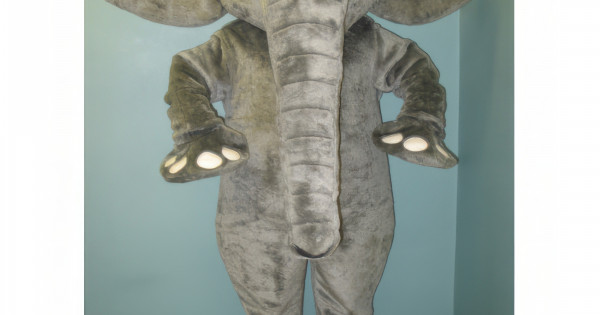 Eddy Elephant Mascot Costume 1609-Z