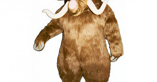 Mammoth with Long Tusks Mascot Costume 1625-Z