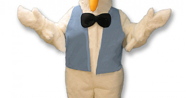 Doctor Stork Male Mascot Costume 420-B