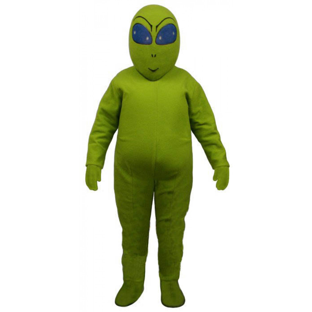 Green Alien Mascot Costume 2010-Z