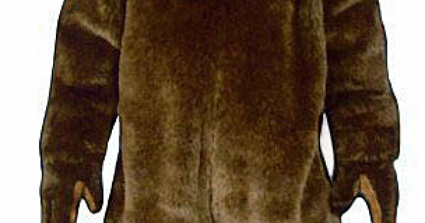 Realistic Bear Mascot Costume 203-Z