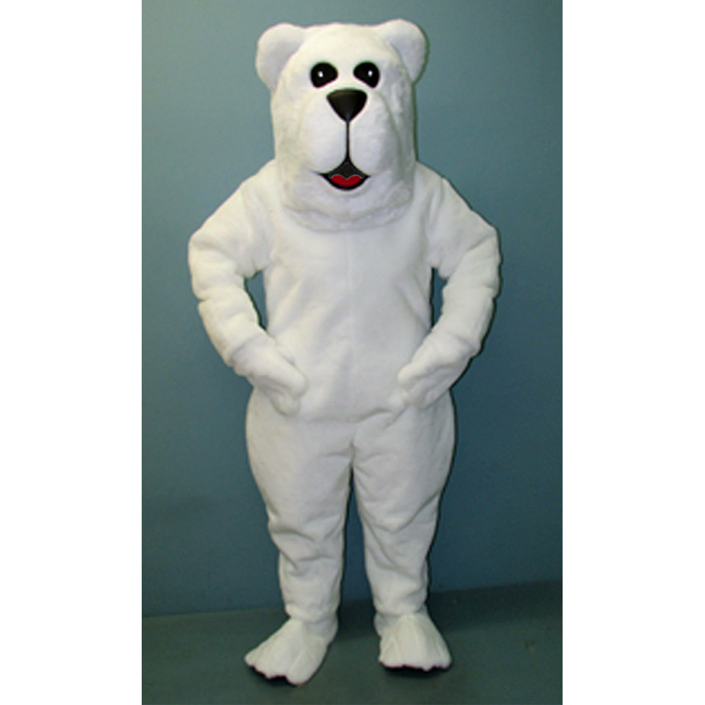 Arctic Polar Bear Mascot Costume #216-Z