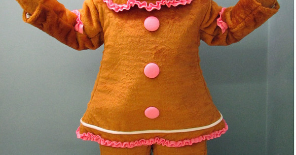 Gingerbread Girl Mascot Costume 2940-Z