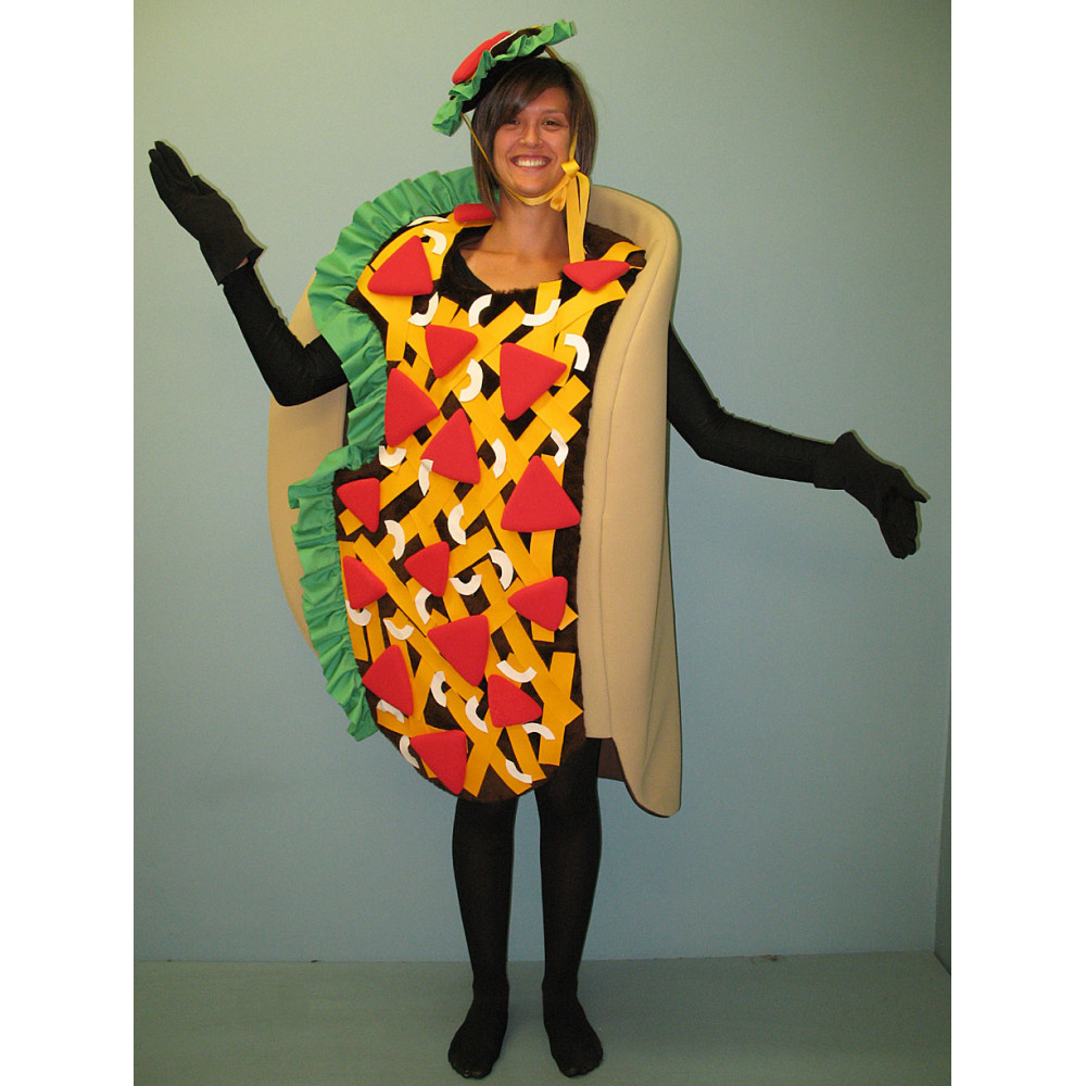Taco Mascot Costume PP33-Z