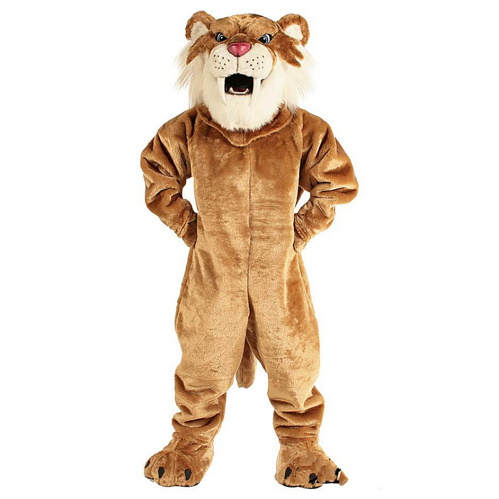 Saber Cat Tiger Mascot Costume 620