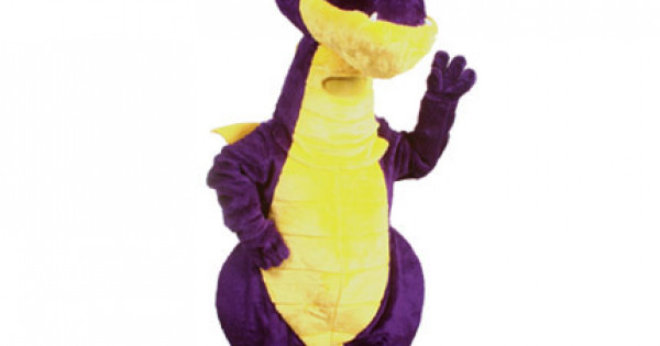 Magic Dragon Mascot Costume 611