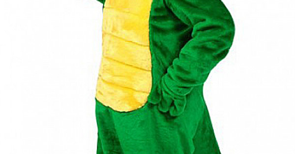 Crunch Gator Mascot Costume 424