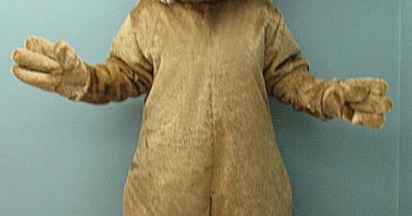 Brown Bunny Mascot Costume 1101B-Z