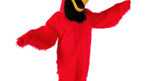 Cardinal Mascot Costume 517