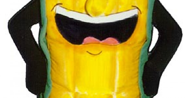 Cornie Corn (Bodysuit not included) Mascot Costume FC027-Z