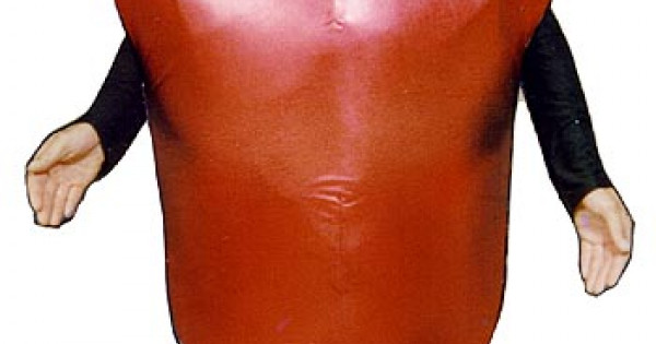 Apple Mascot Costume (Bodysuit not included) PP19-Z