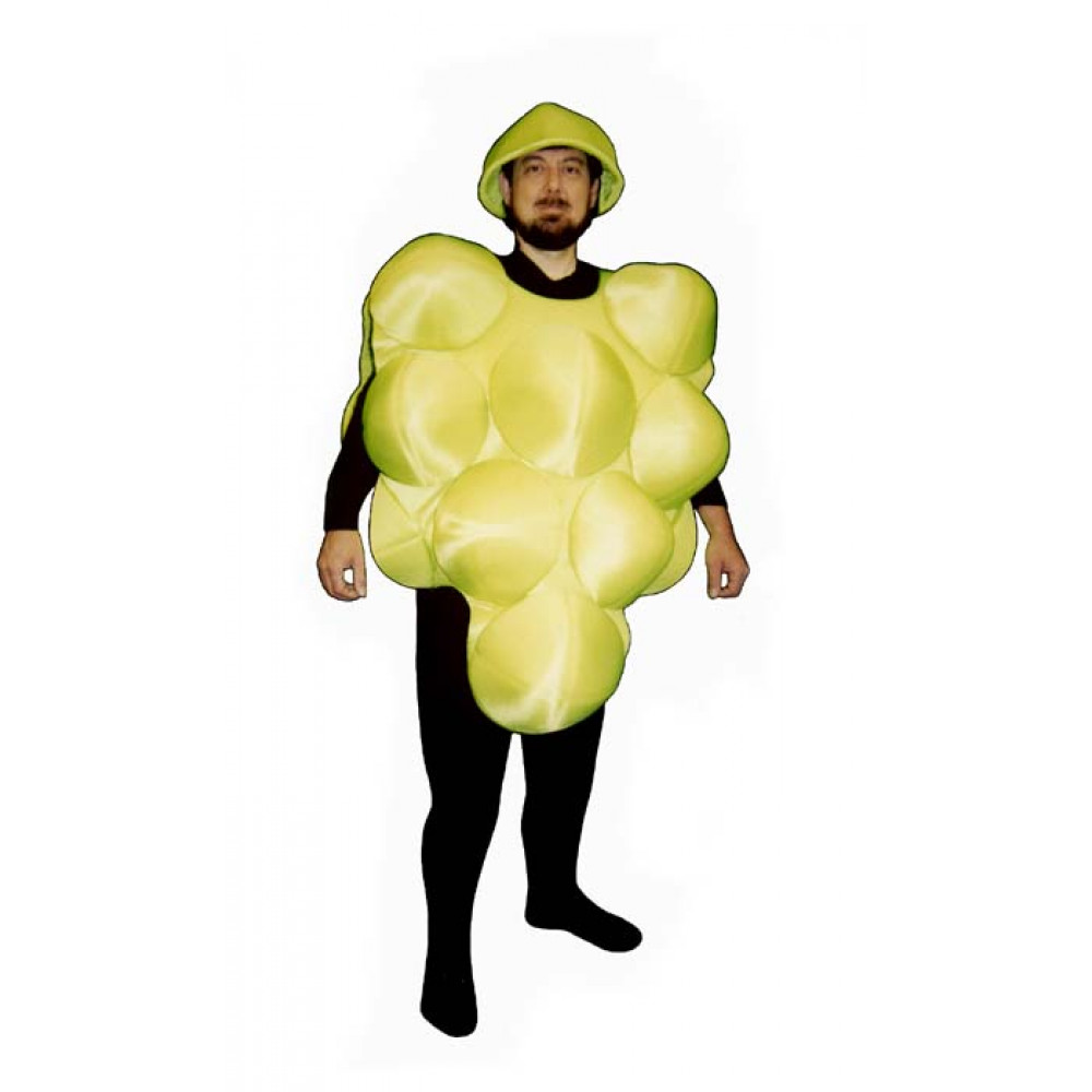 Green Grapes Mascot Costume (Bodysuit not included) PP73G-Z