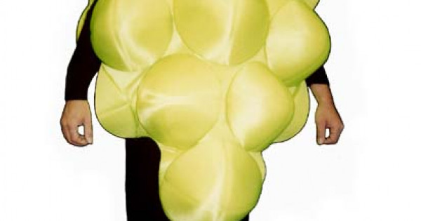 Green Grapes Mascot Costume (Bodysuit not included) PP73G-Z
